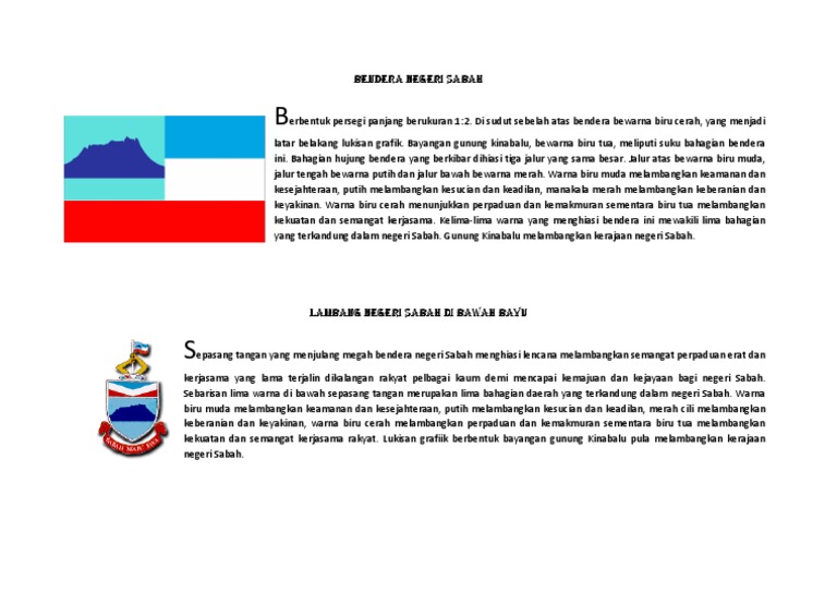 Bendera Negeri Sabah | PDF