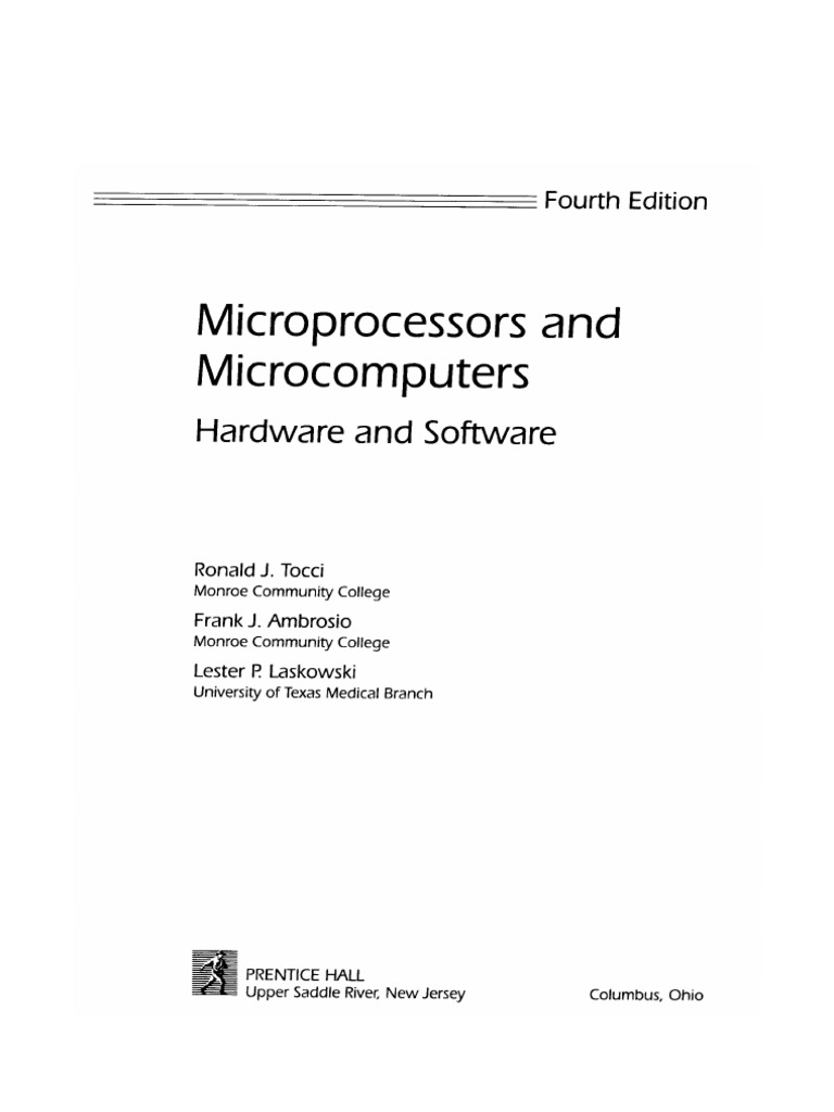 Microprocessors and Microcomputers | PDF | Media Technology | Classes ...