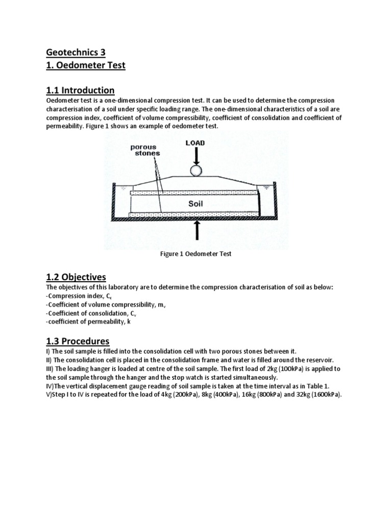 Odeometer | PDF