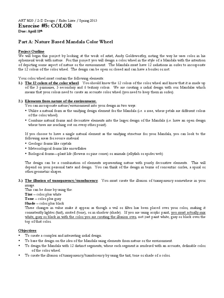 Color Handout and Images SP13 2 | PDF | Vision | Color