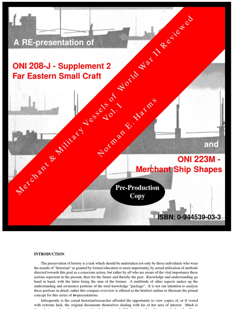 Ijn Merchant Ships Shapes | PDF | Preservation (Library And Archival ...