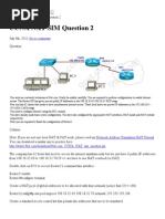 Configure PAT in Packet Tracer 6.6.7 | PDF | Ip Address | Computer ...