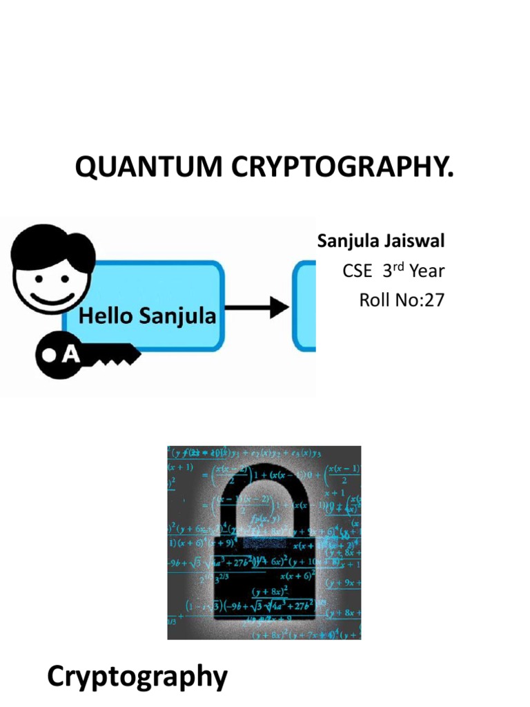 Quantum Cryptography | PDF | Cryptography | Cyberwarfare