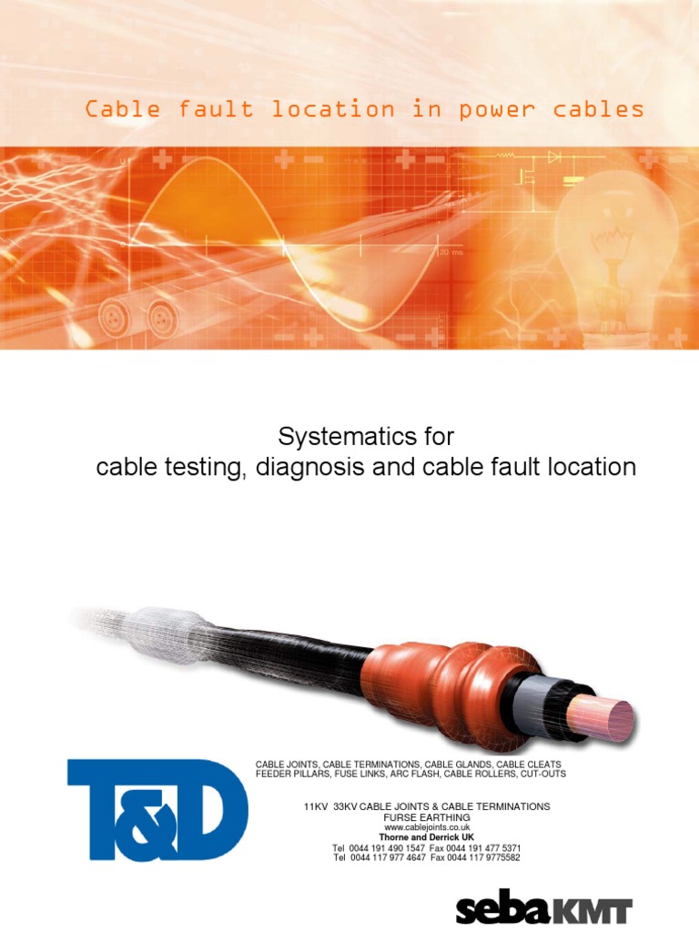 Cable Fault Testing & Location Guide | PDF | Technology & Engineering