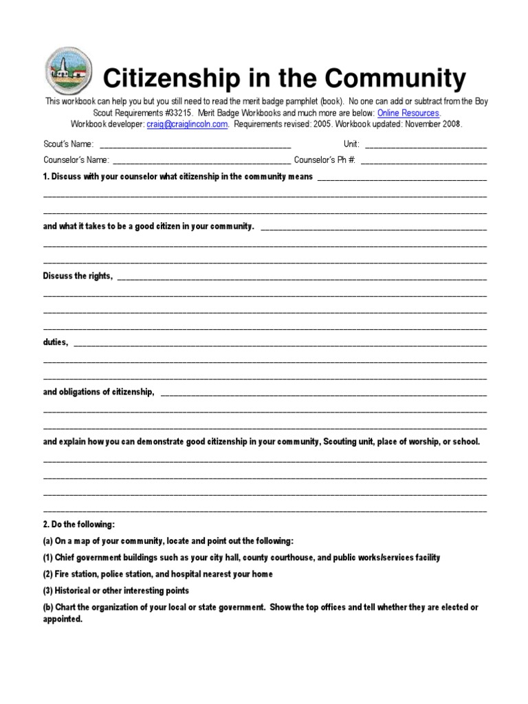 Citizenship in The Community PDF | PDF | Career & Growth | Business