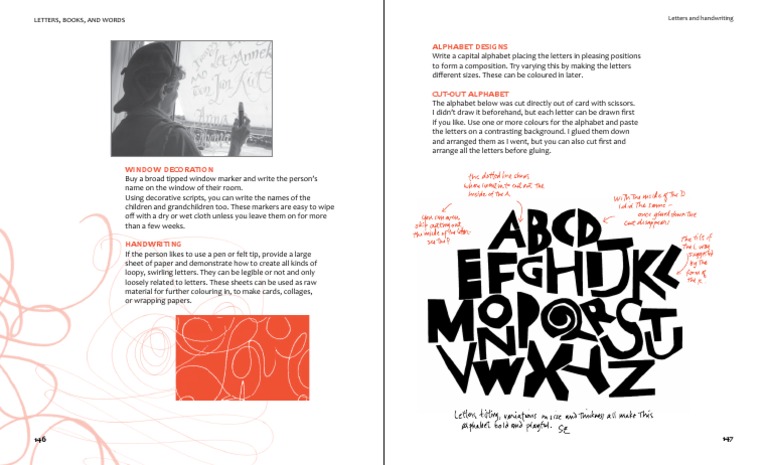 Alphabet Spread | PDF | Language Arts & Discipline | Art