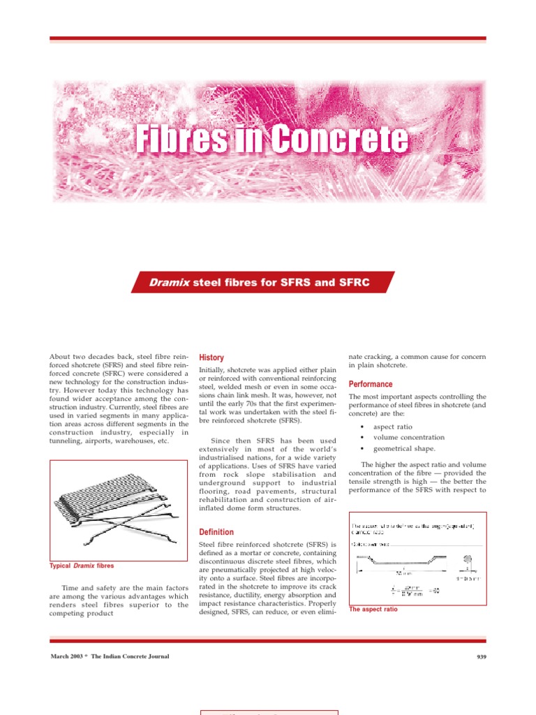 Dramix | PDF | Reinforced Concrete | Concrete
