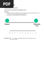 Mankoski Pain Scale | PDF