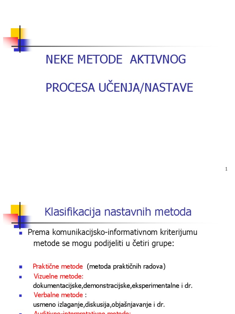 Interaktivne Metode | PDF