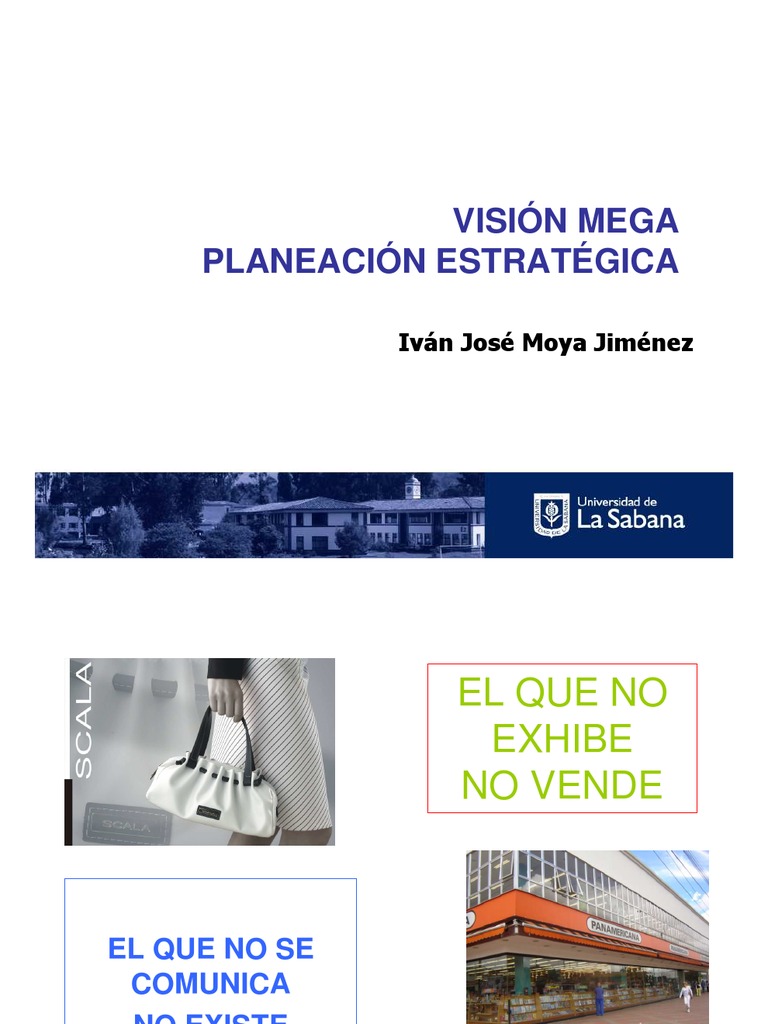 Vision Mega | PDF | Planificación | Marketing
