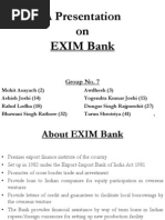 Unit III Role and Functions of EXIM Bank | PDF | Exports | Banks