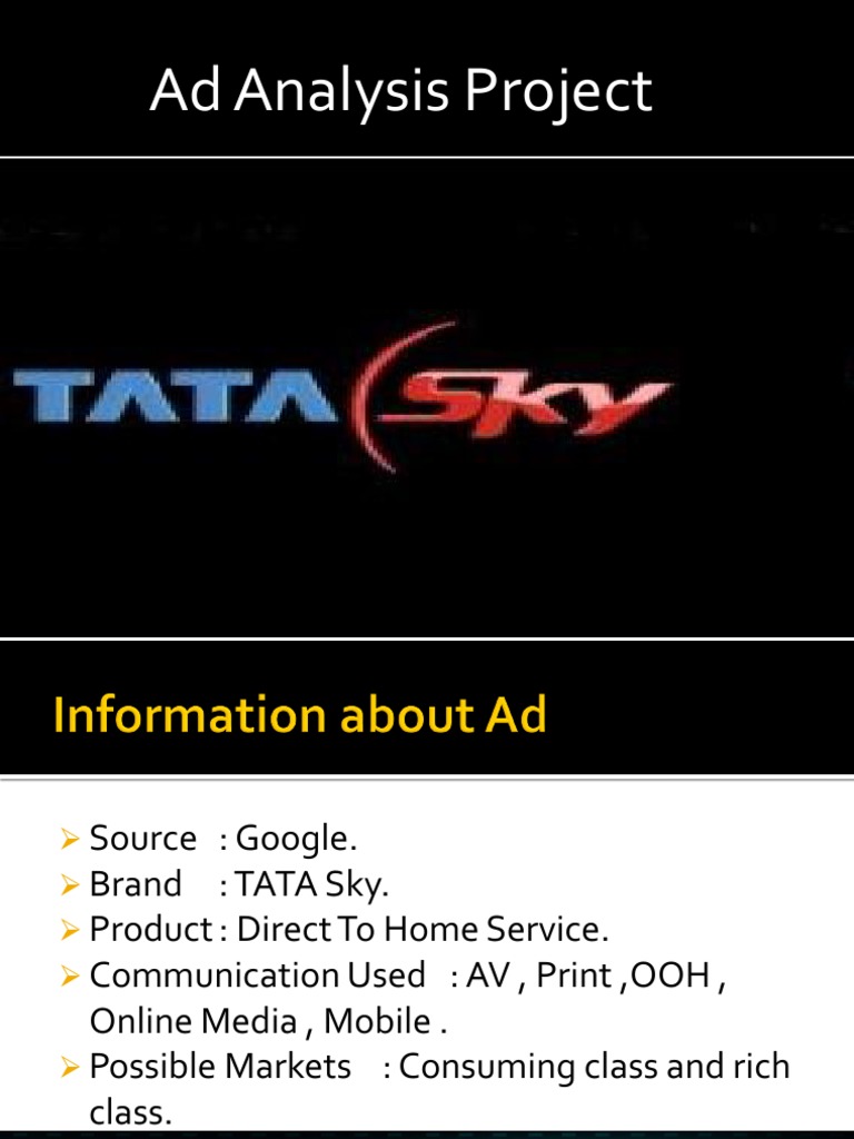 On Ad Analysis. | PDF
