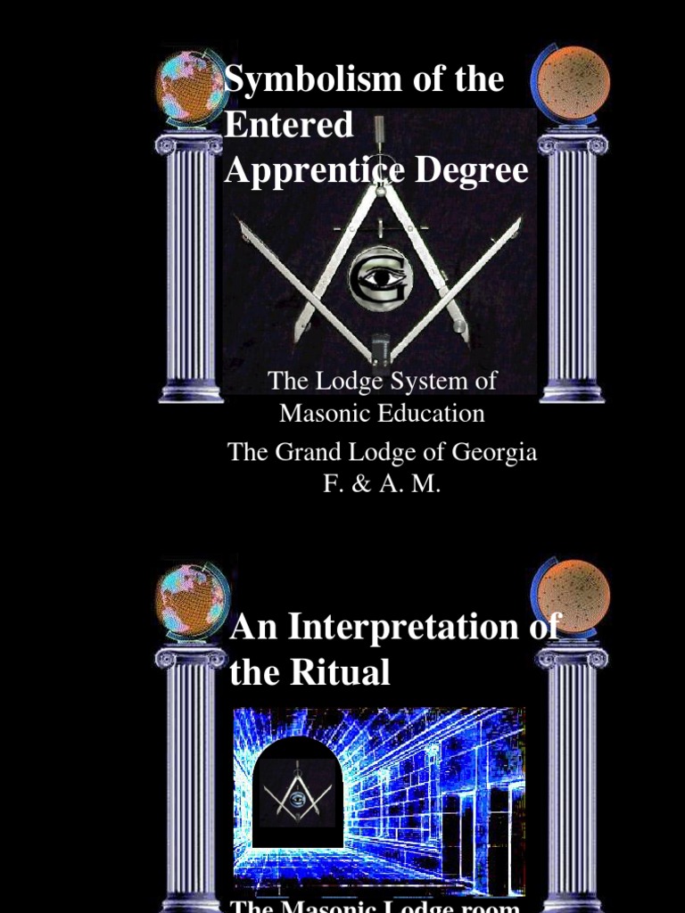 Entered Apprentice Degree Symbolism | PDF