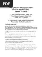 Credit Repair Packet | PDF | Credit History | Credit Bureau