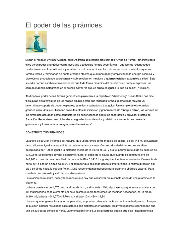 El Poder de Las Pirámides | PDF | Multiverso | Mecánica cuántica
