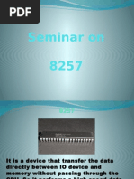 8257 DMA Controller Overview | PDF