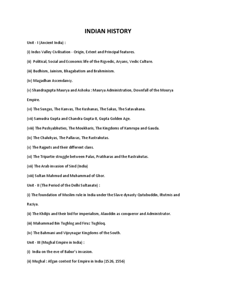 Indian History | PDF