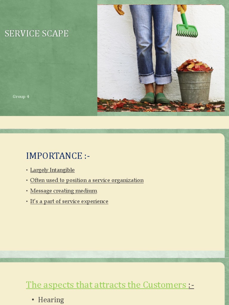 Service Scape | Download Free PDF | Starbucks | Psychological Concepts