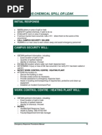 Chemical Spill Report Form Template | PDF