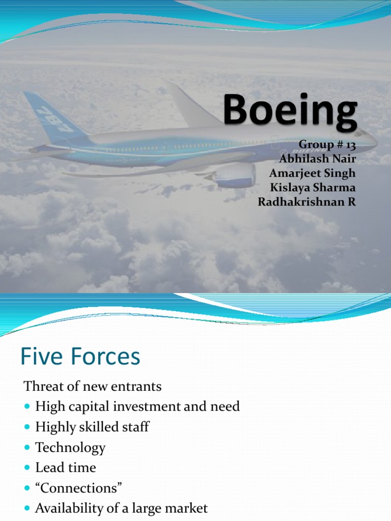 Boeing Strategy Analysis | Boeing | Outsourcing
