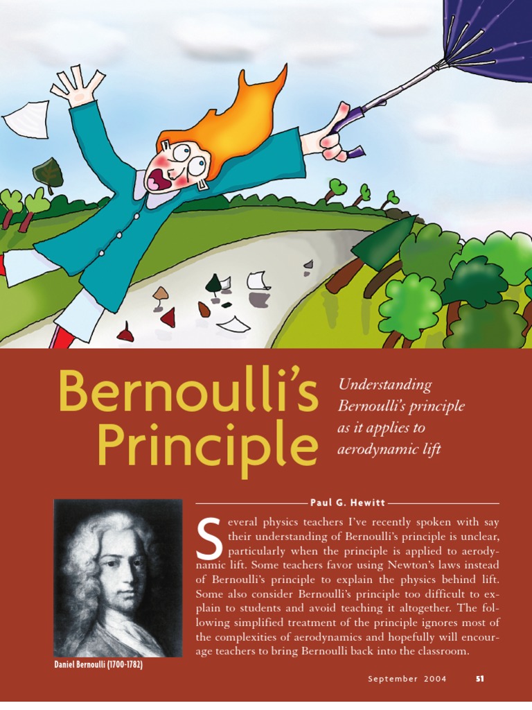 Understanding Bernoulli's Principle in Lift | PDF | Lift (Force) | Wing