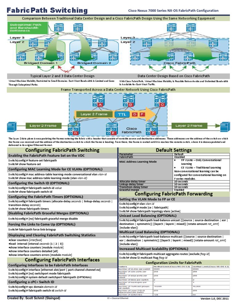 Fabric Path Switching | PDF | Network Switch | Computer Network