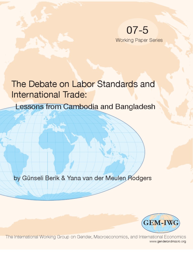 Labor Standards | PDF | International Labor Standards | Trade Union