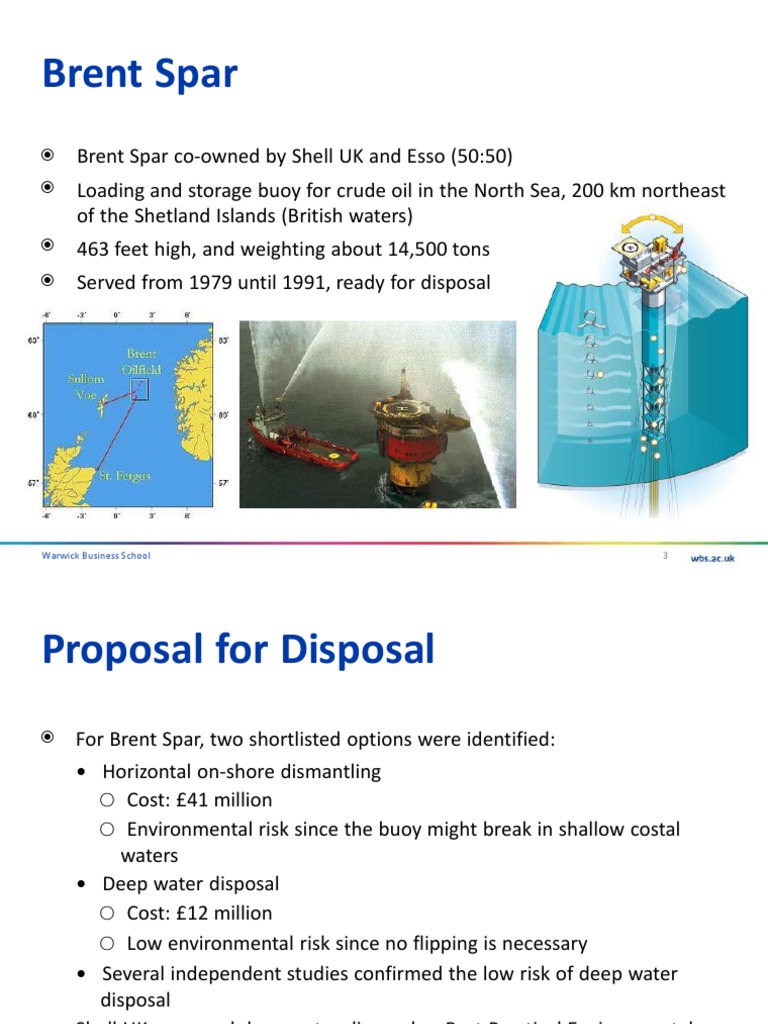 Shell Brent Spar Case | PDF | Business