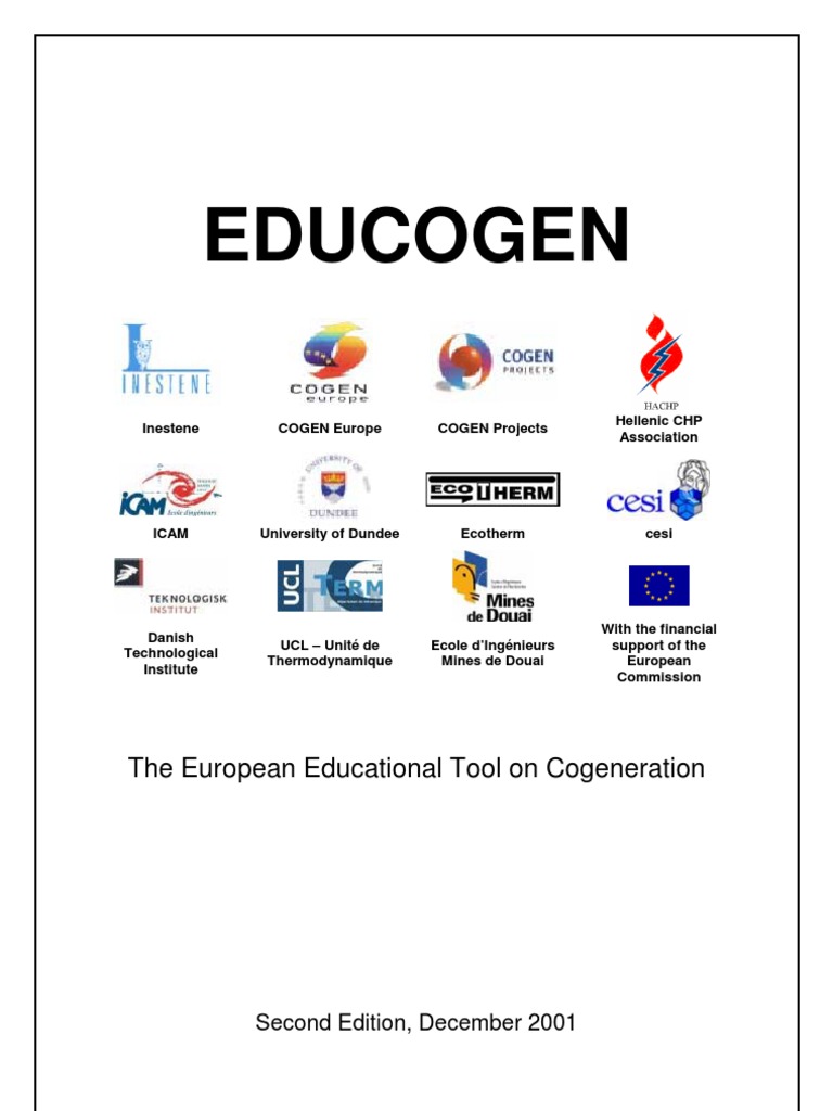 Cogeneration Guide for Engineers | PDF | Internal Combustion Engine ...