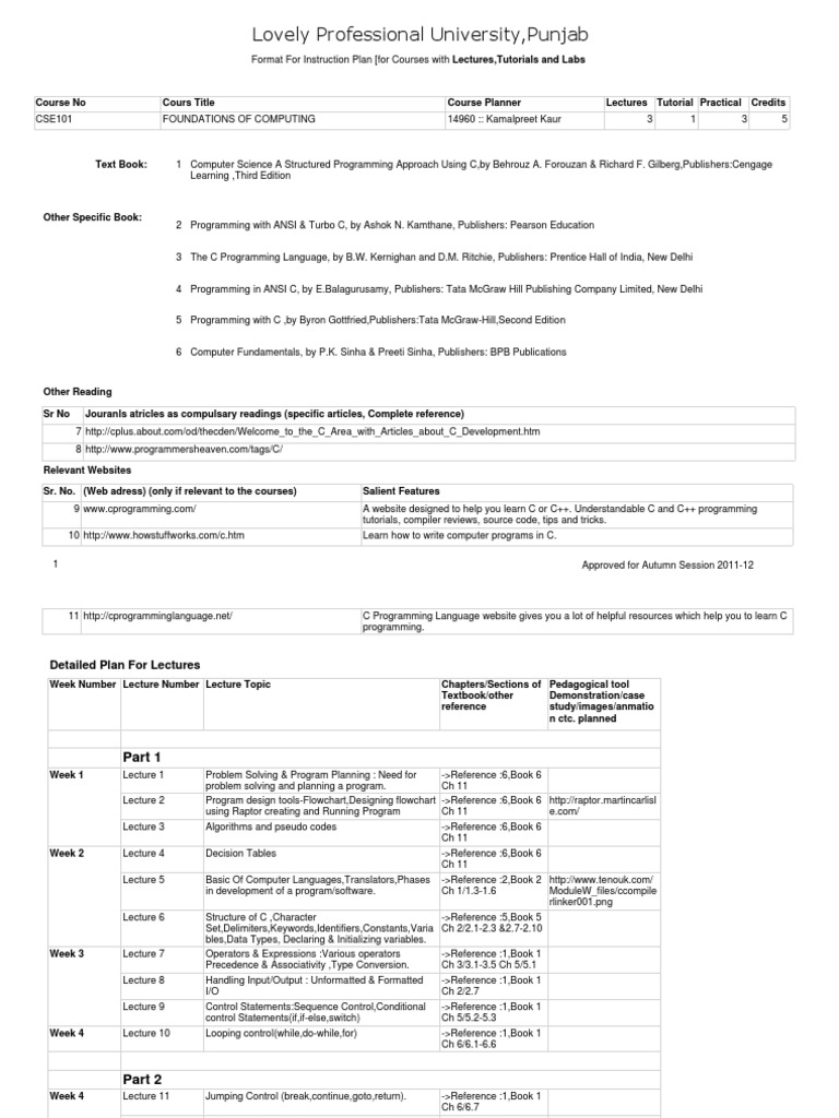 Cse Ip PDF | PDF | C (Programming Language) | Pointer (Computer Programming)