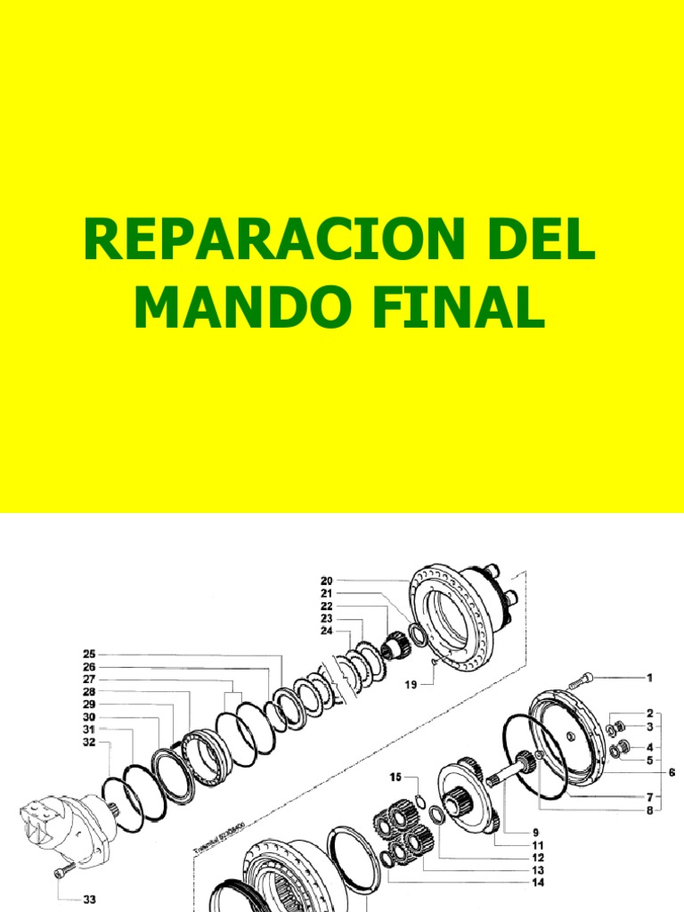 015 - Reparación Del Mando Final | PDF