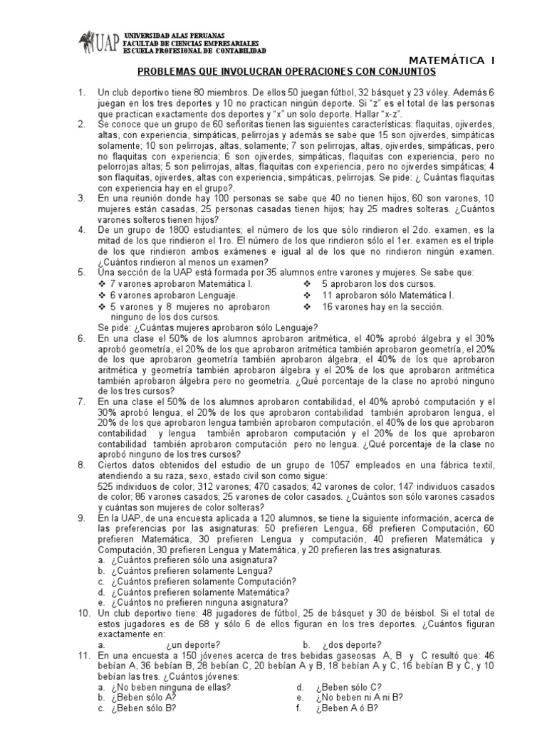 Práctica Calificada #01 - Contab. | Descargar gratis PDF | Panes | Aritmética