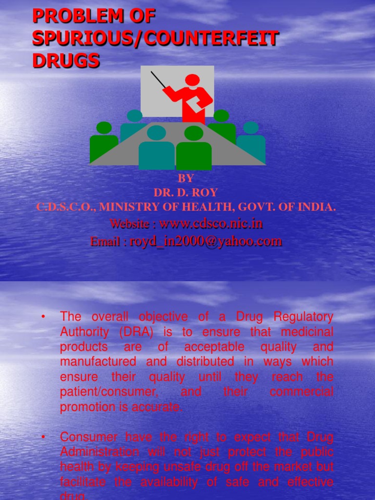 Spurious Drug S | PDF | Pharmaceutical Drug | Health Care