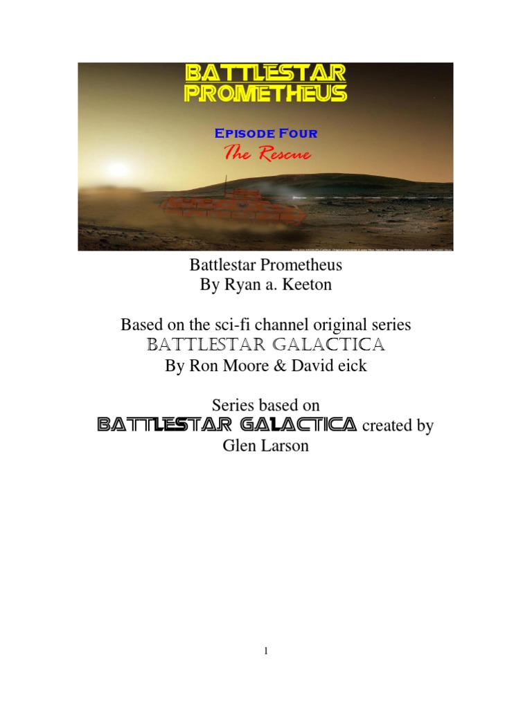 The Rescue: Battlestar Prometheus | PDF | Missile | Armed Conflict