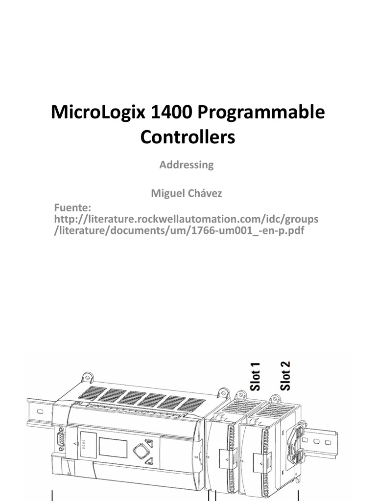 MicroLogix 1400 Controller Guide | PDF