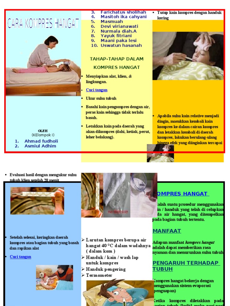 Langkah-langkah Kompres Hangat | PDF