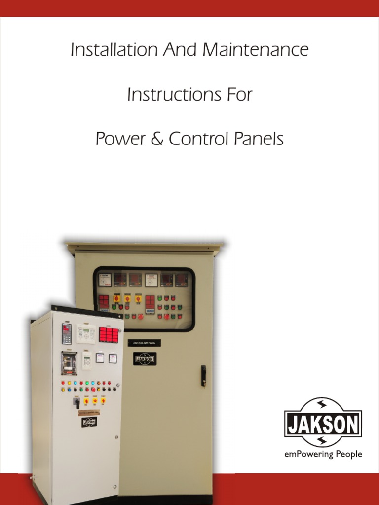 Control Panel Installation Guidelines | Download Free PDF | Switch | Cable