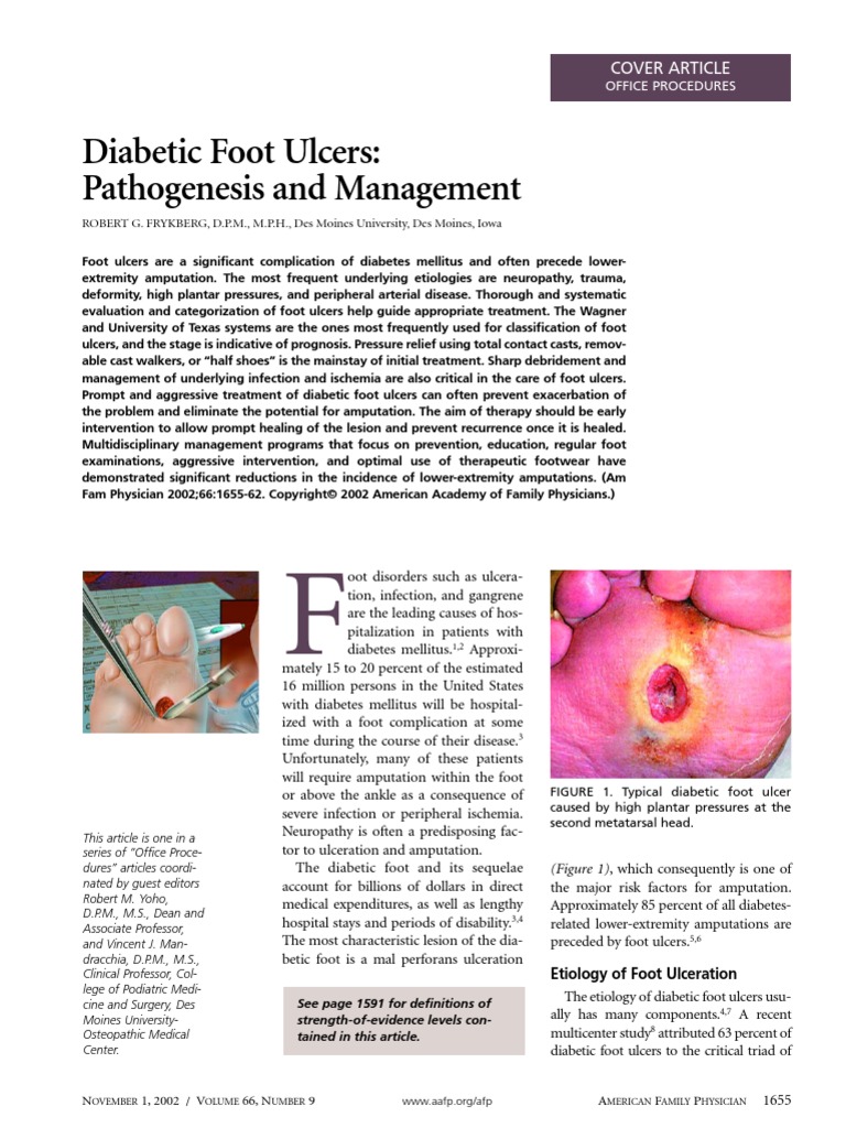 Klasifikasi Wagner | Download Free PDF | Wound | Amputation