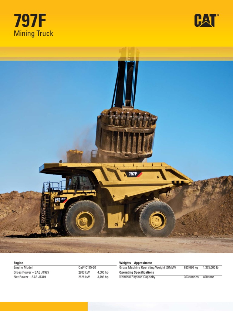 Cat 797B | PDF | Manual Transmission | Transmission (Mechanics)