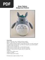Free Toothless Amigurumi Pattern | PDF | Amigurumi | Crochet
