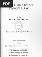 Overview of Canon Law Structure | PDF | Catholic Church | Canon Law