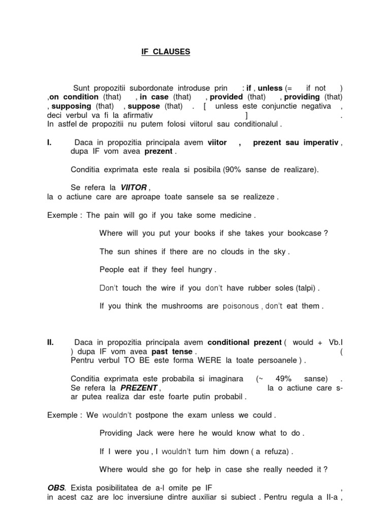 If Clause | PDF | Onomastics | Linguistic Typology