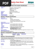 Msds of Oxygen | PDF | Oxygen | Dangerous Goods