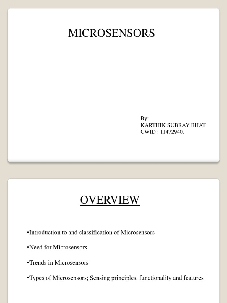 S1-3 Microsensors | PDF | Sensor | Accelerometer