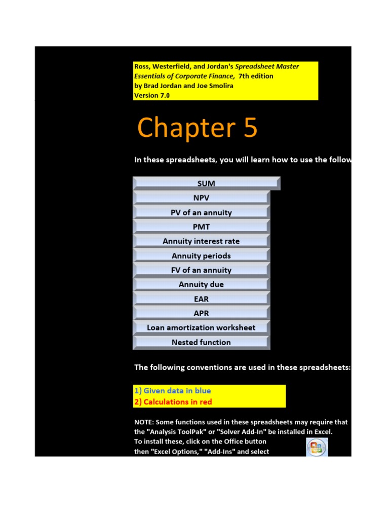 Chap 005 Master | PDF | Present Value | Annual Percentage Rate