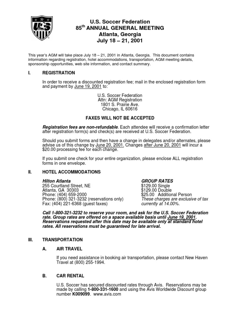 Agm Form | PDF | Fee | Business