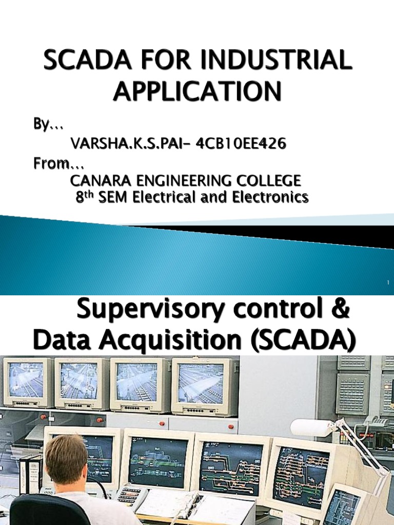 SCADA System Overview and Applications | PDF