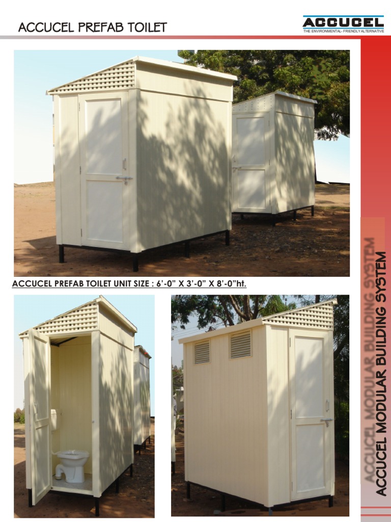 Prefab Toilet | PDF