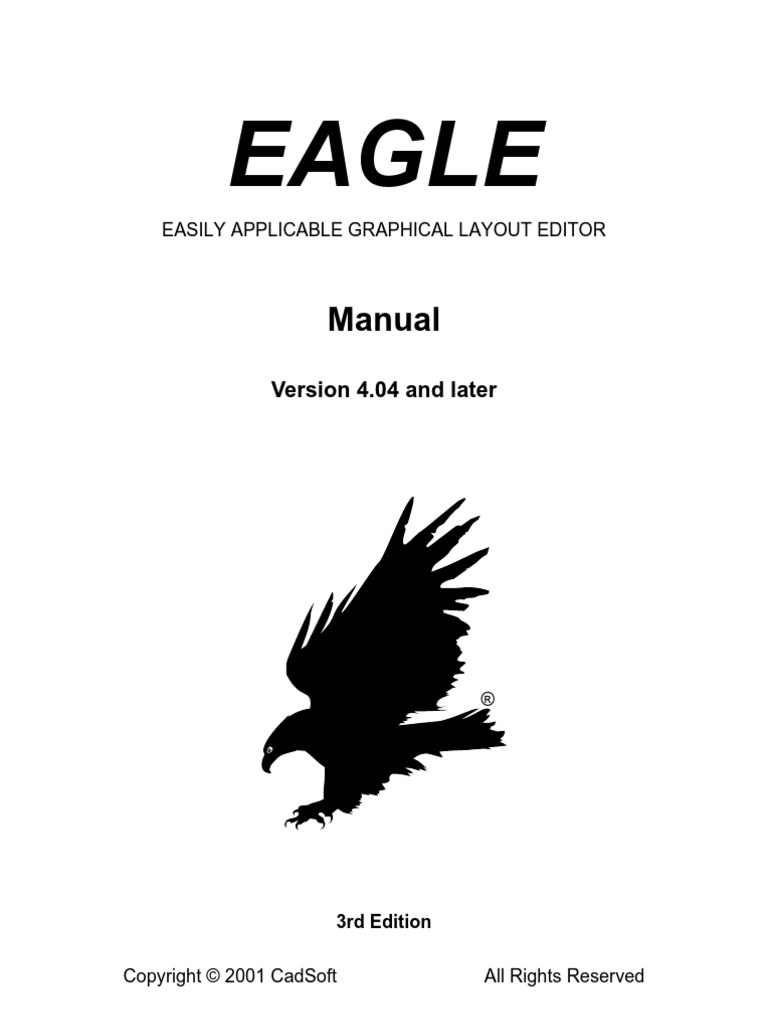 Ebook Manual - English - Cadsoft Eagle Ver 4.04 To 4.09 - Complete Manual PDF | PDF ...