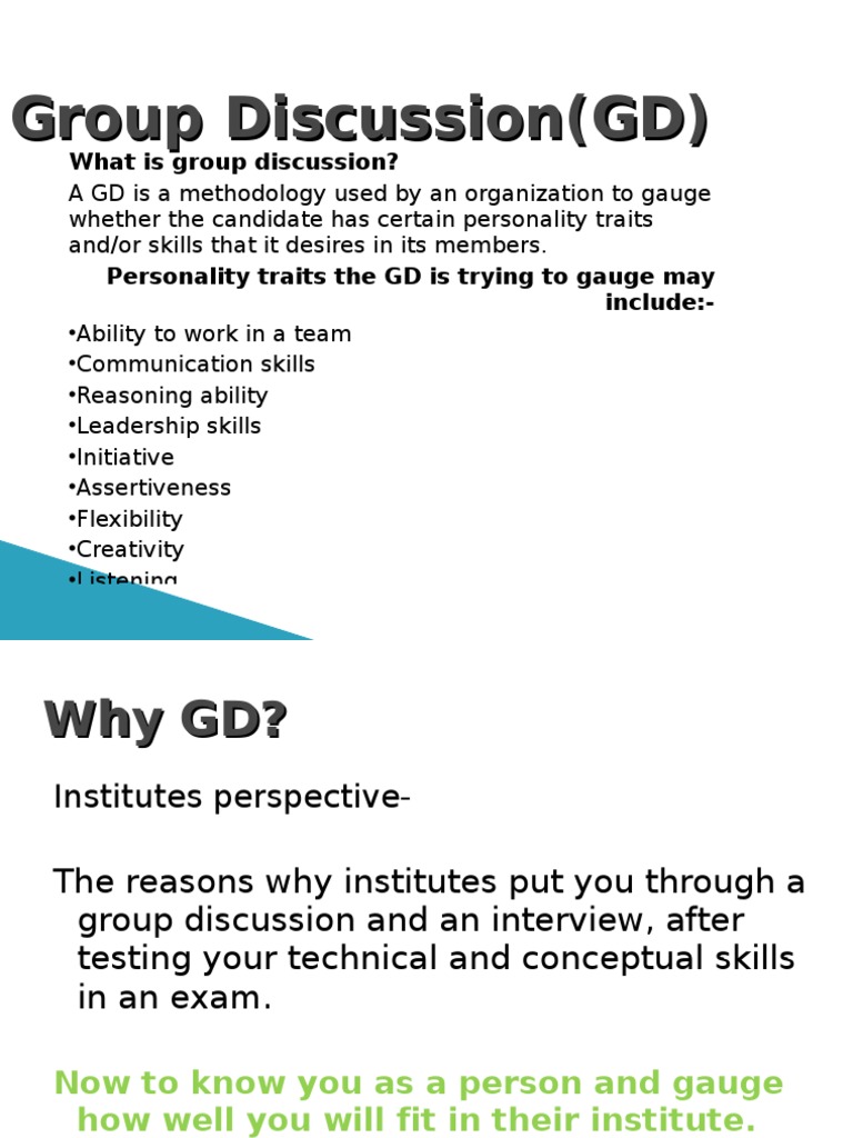 Group Gd Pdf Conversation Leadership